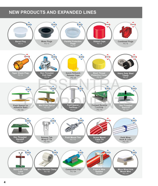Essentra Components TH - Essentra Components Catalogue - Page 4-5